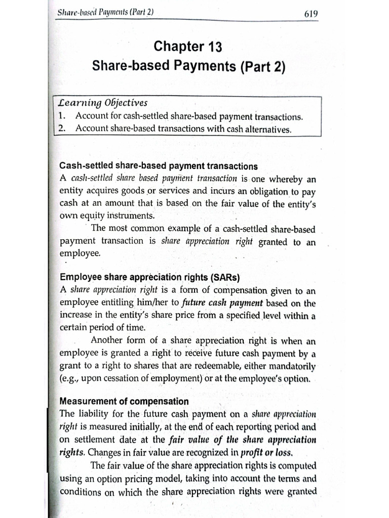 Cash Settled Part 2 | PDF