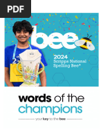 Seventh Grade Spelling Bee Words List | PDF | Orthography | Spelling