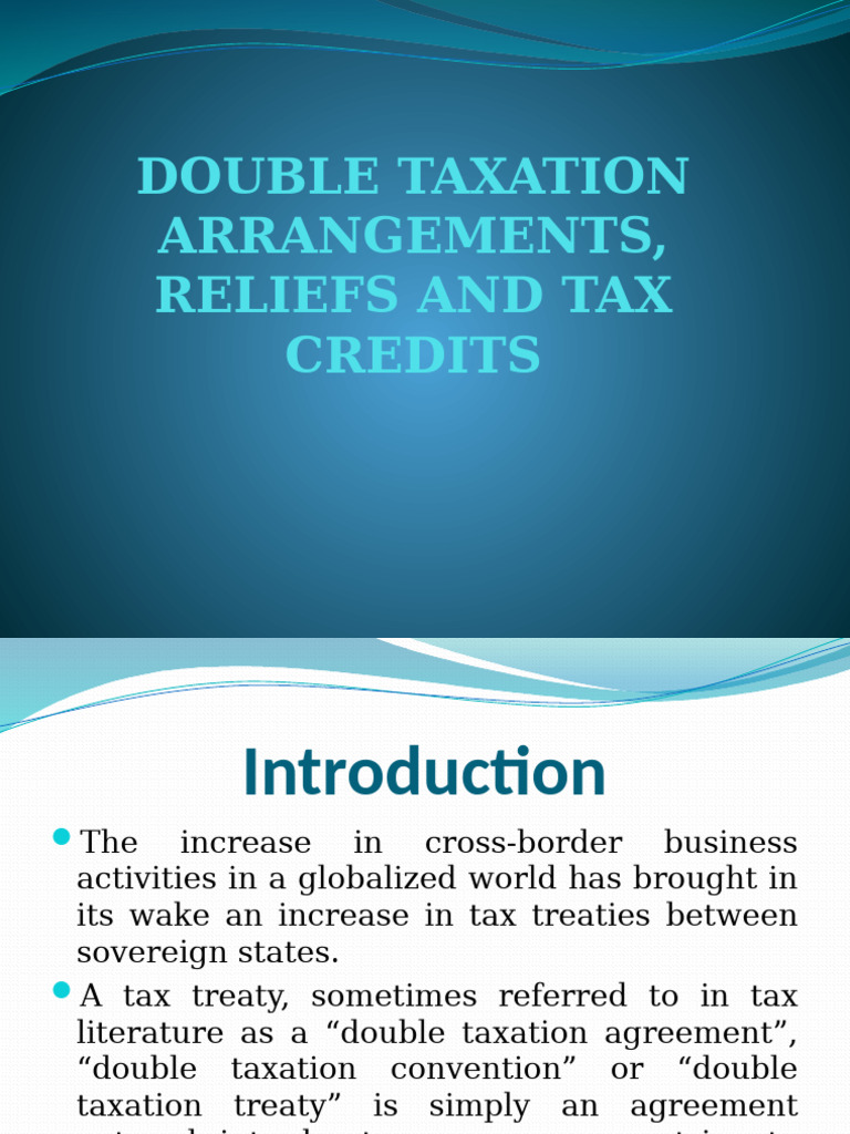 Double Taxation Agreements Explained | PDF | Double Taxation | Taxes