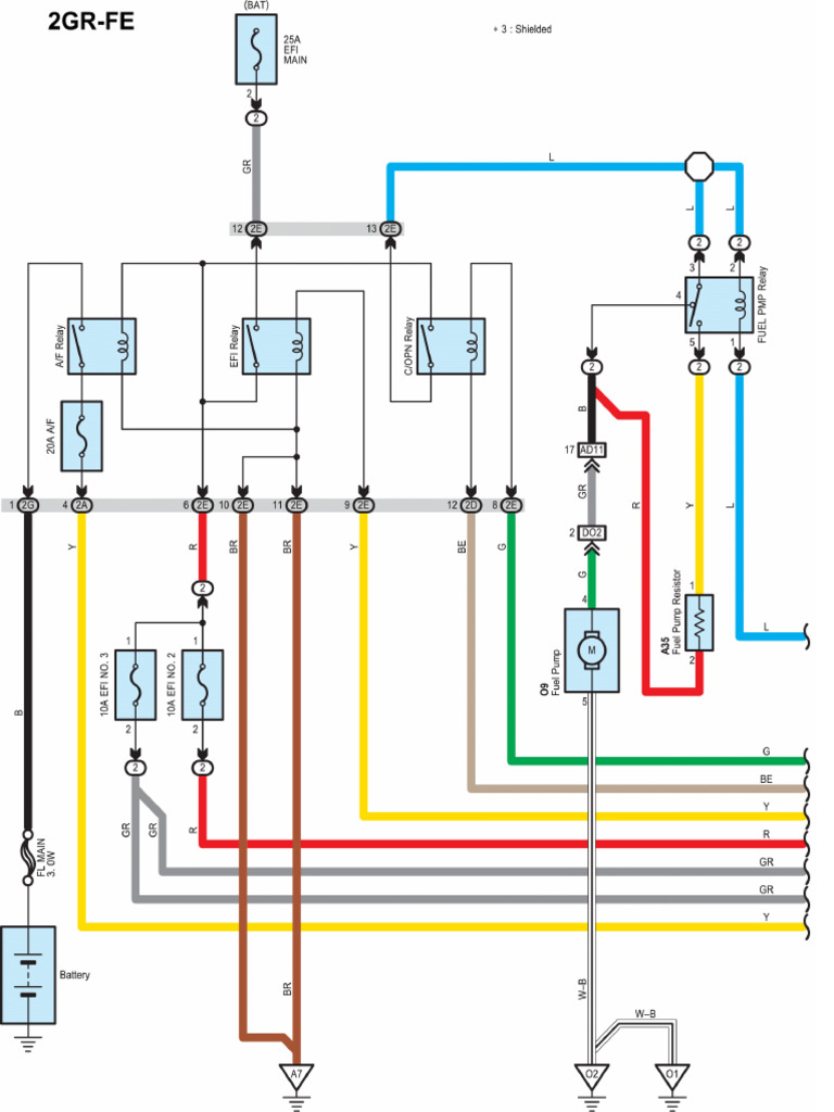 Motor 2gr-Fe | PDF