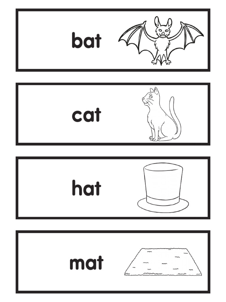 BW - at Family Word Cards | PDF