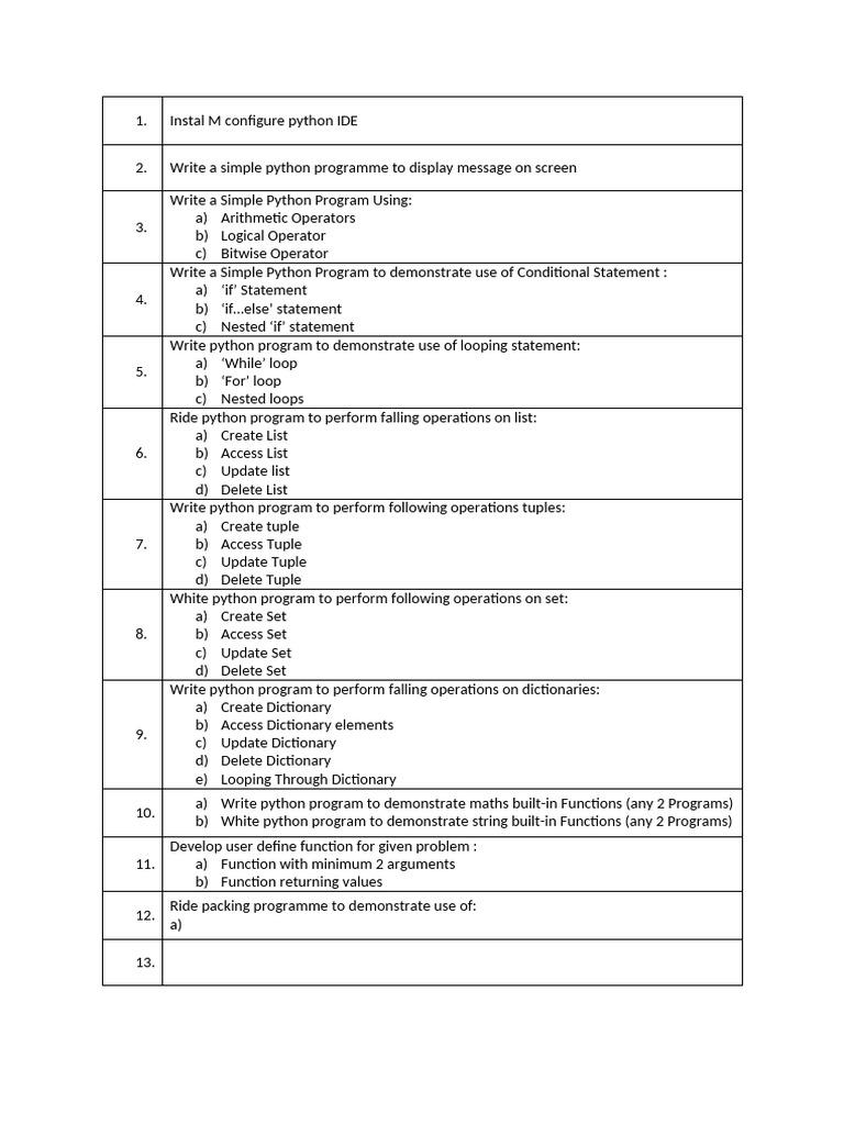 Instal M Configure Python IDE | PDF