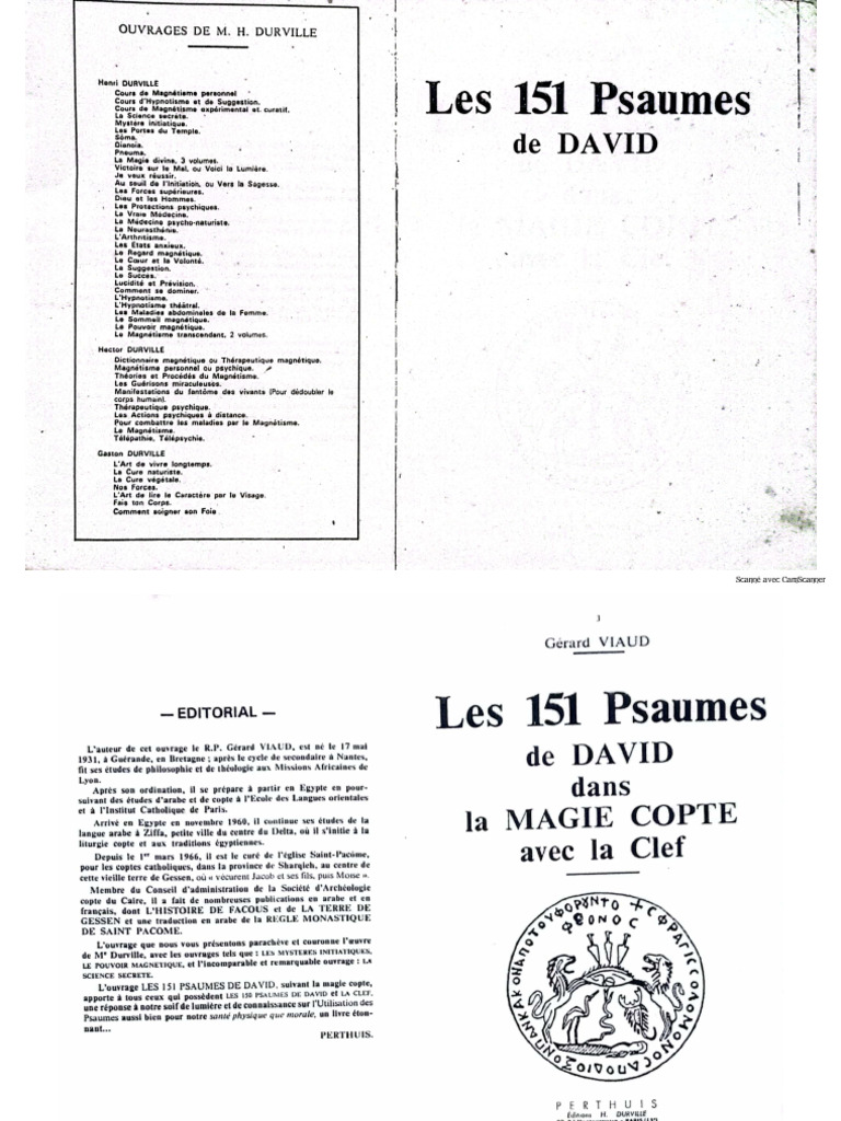 Les 151 Psaumes de David | PDF