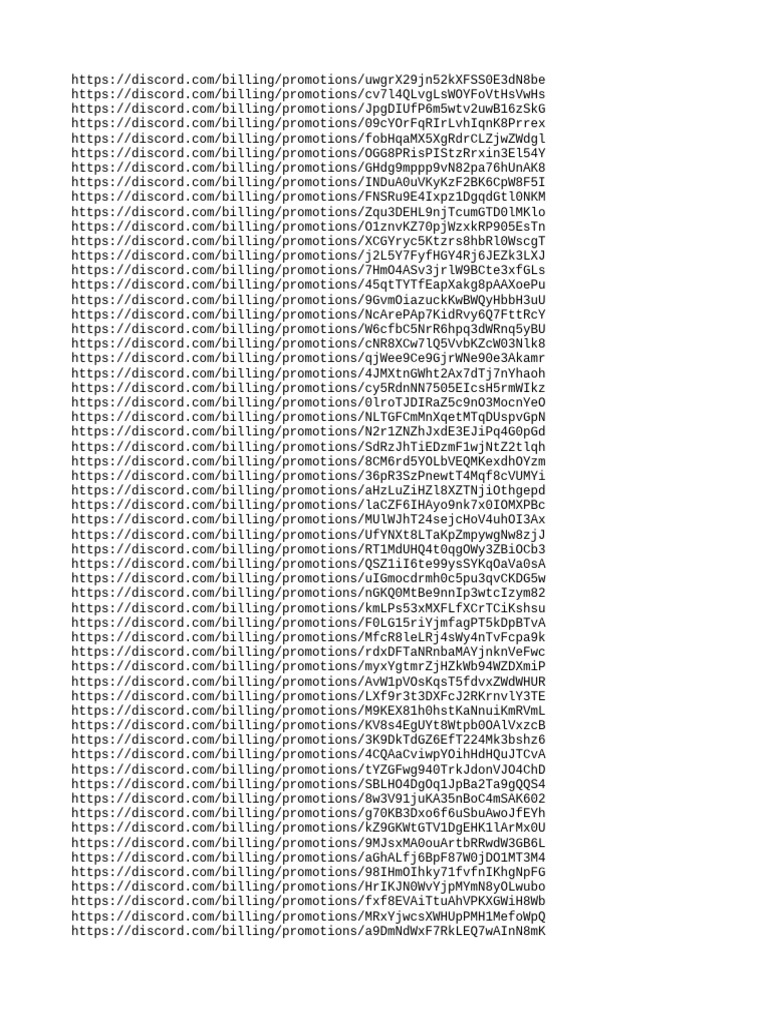 Discord Billing Promotions Overview | PDF