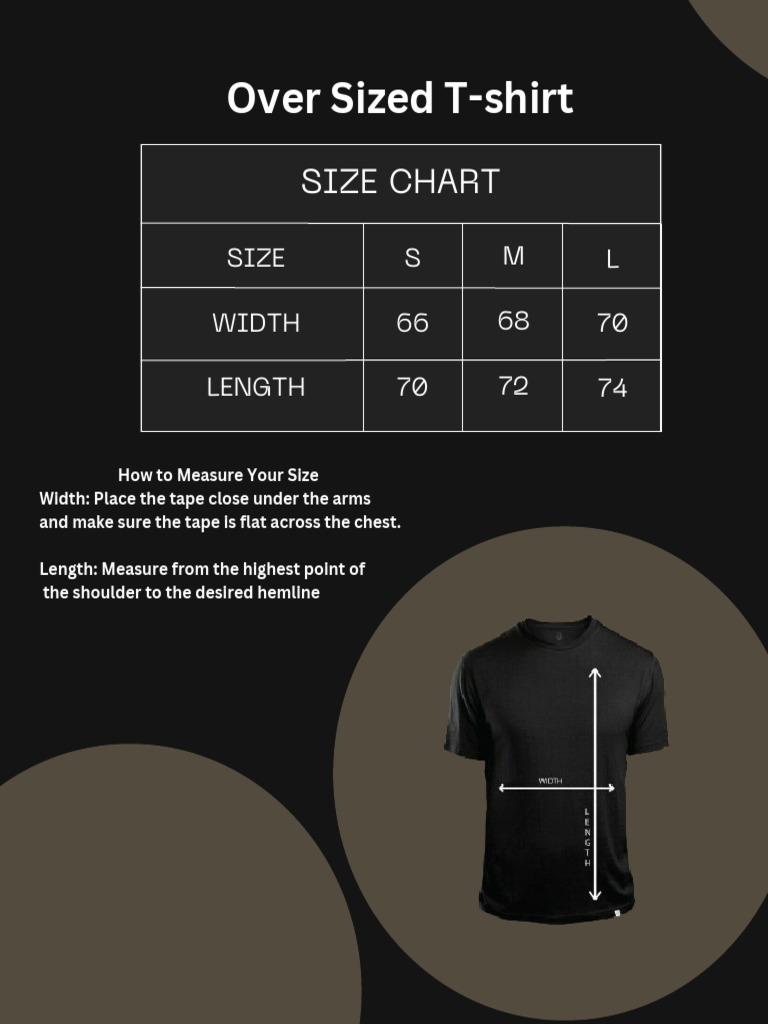 Q.Z Size Chart | PDF