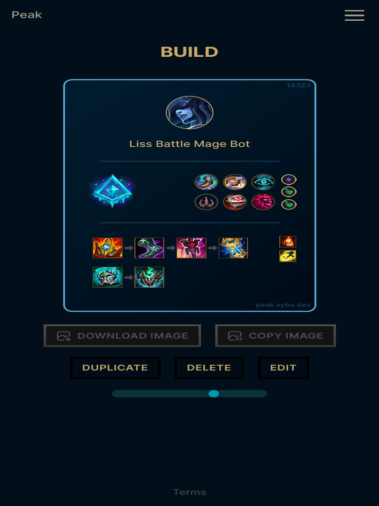 Info - Build - Peak Builds | PDF