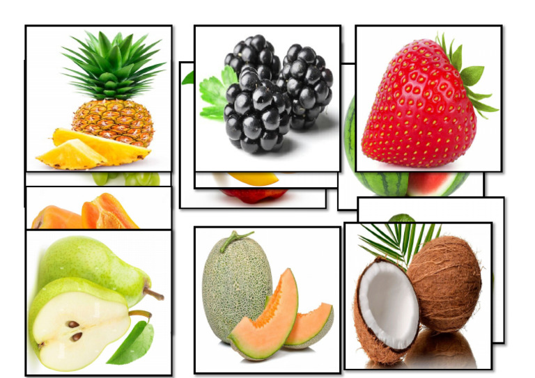 Frutas Dos Silabas | PDF