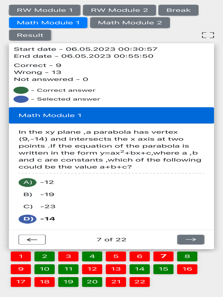05.03,23 Mock Exam Math | PDF