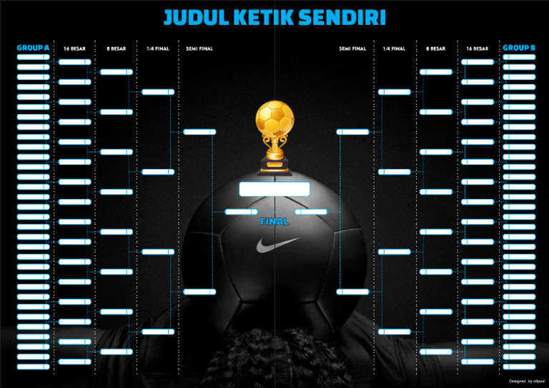 Contoh Bagan Turnamen Bola 64 Peserta | PDF