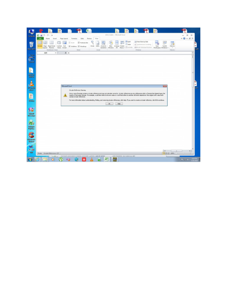 Circular Ref Warning | PDF