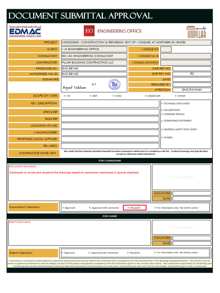 SDR - Rak.1 - Ac Layout Shop Drawing | PDF | Specification (Technical ...