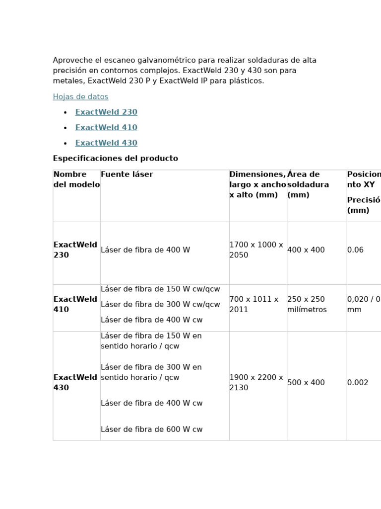 Opciones y Parámetros Clave | PDF