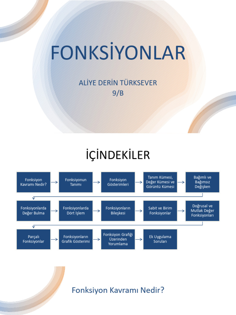 FONKSİYONLAR | PDF