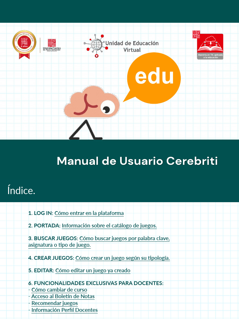 Manual Plataforma Cerebriti | PDF