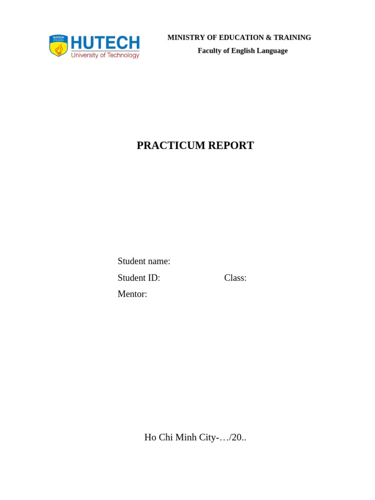 2 Practicum Report | PDF
