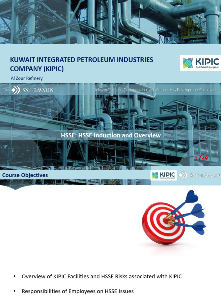 HSSE - HSSE Induction and Overview | PDF | Hazards | Fires