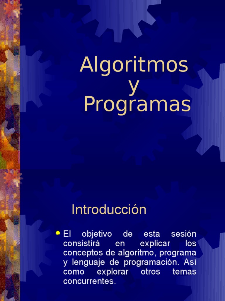 Algoritmos | Descargar gratis PDF | Algoritmos | Lenguaje de programación