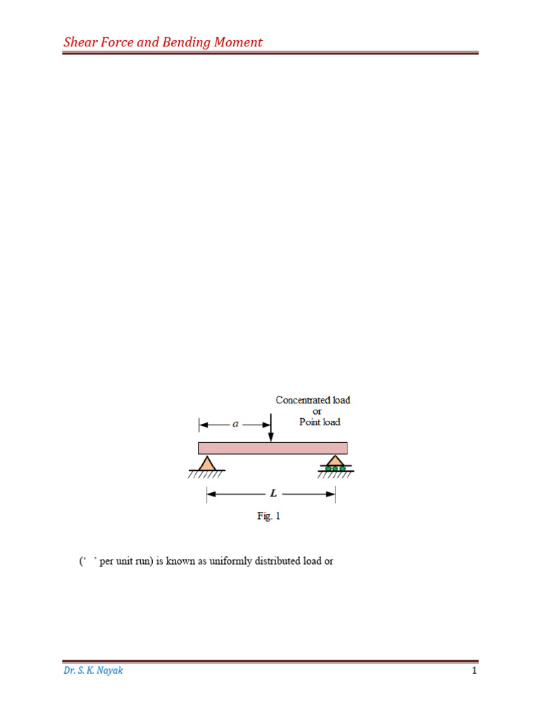 Sm Lecture Note 3rd c Pk Sahoo | PDF | Bending | Buckling