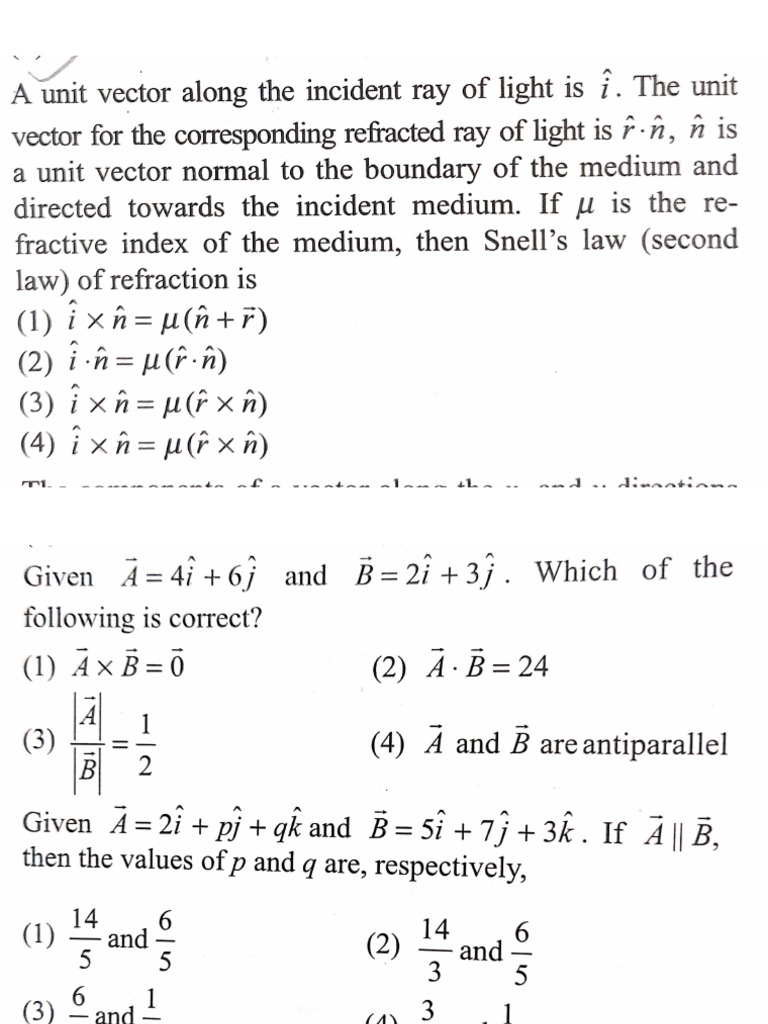 Test Vectors Jee 200MM | PDF