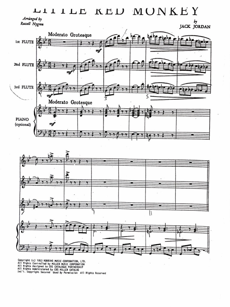 Little Red Monkey | PDF