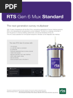 RTS Gen 5 MUX MK II - Technical Manual Rev 1 23 | PDF | Optical Fiber ...