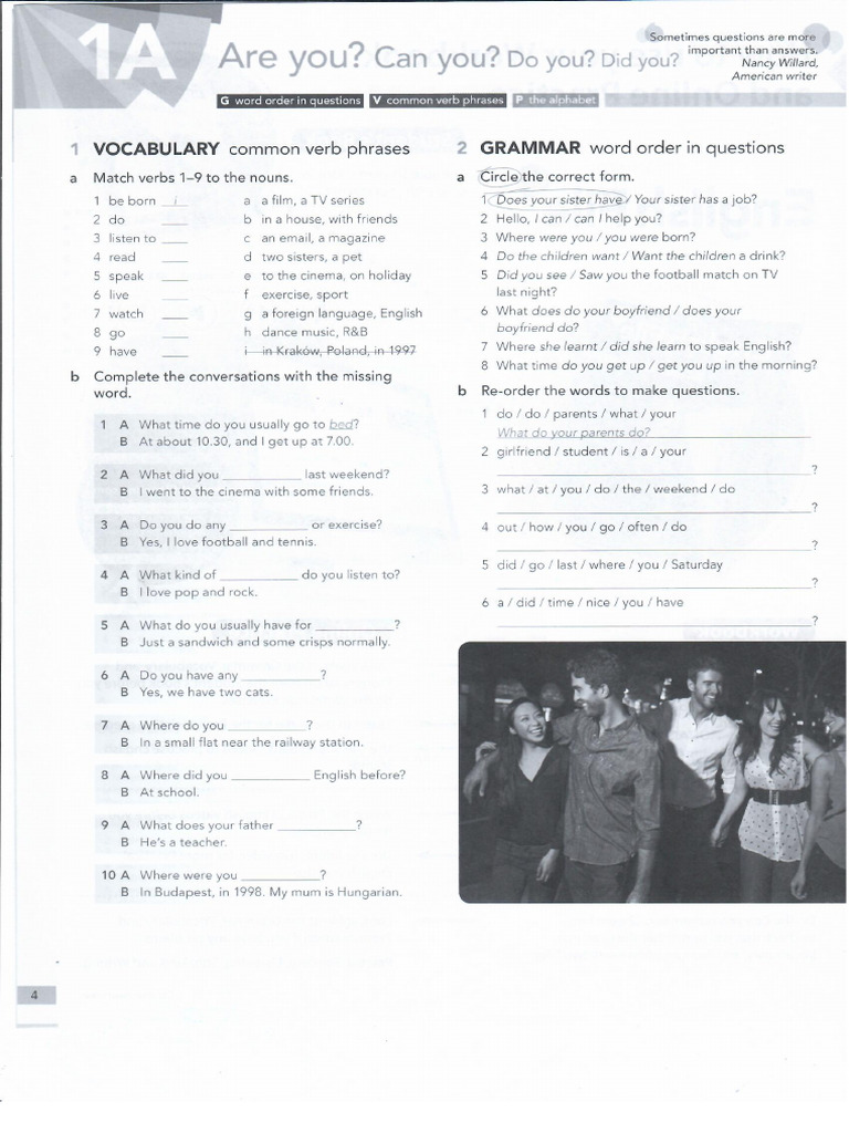 English File 4th Edition Pre-Intermediate WB PDF | PDF