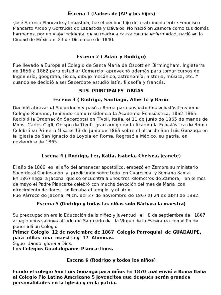 José Antonio Plancarte y Labastida | PDF | México | Sacerdote