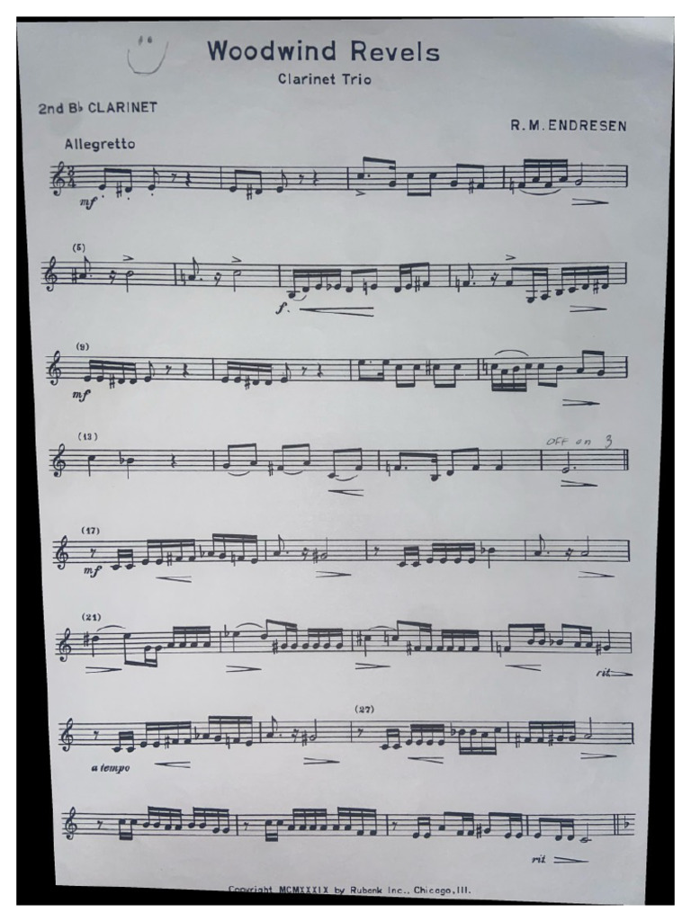 WoodWind Revels Bb2 | PDF