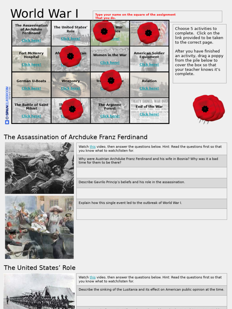 World War I: Key Events and Insights | PDF | World War I | Military