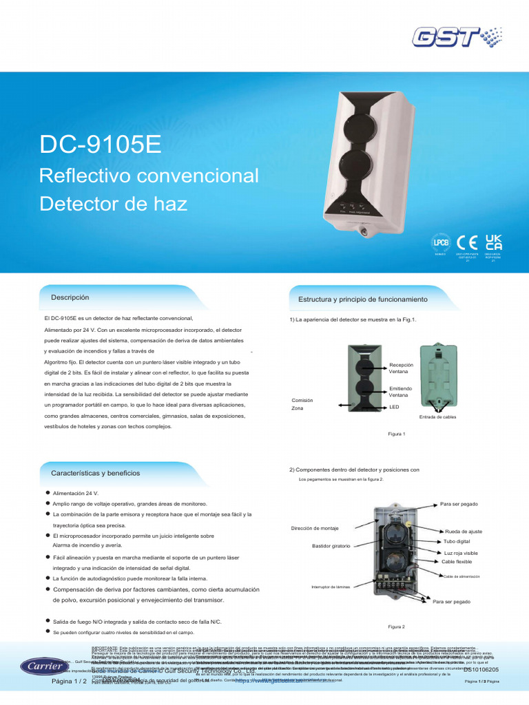DC-9105E_DS10106205 (1) | PDF | Óptica | Láser