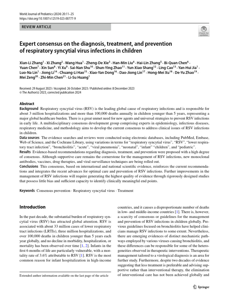 Expert consensus on the diagnosis, treatment, and prevention of ...