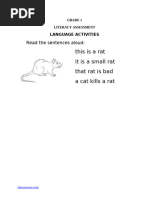 Grade 5 Creative Arts Exam Questions | PDF | Drawing | Color