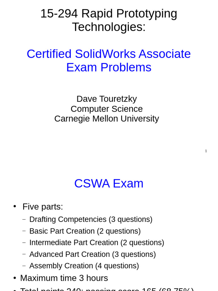 Cswa 1 | PDF