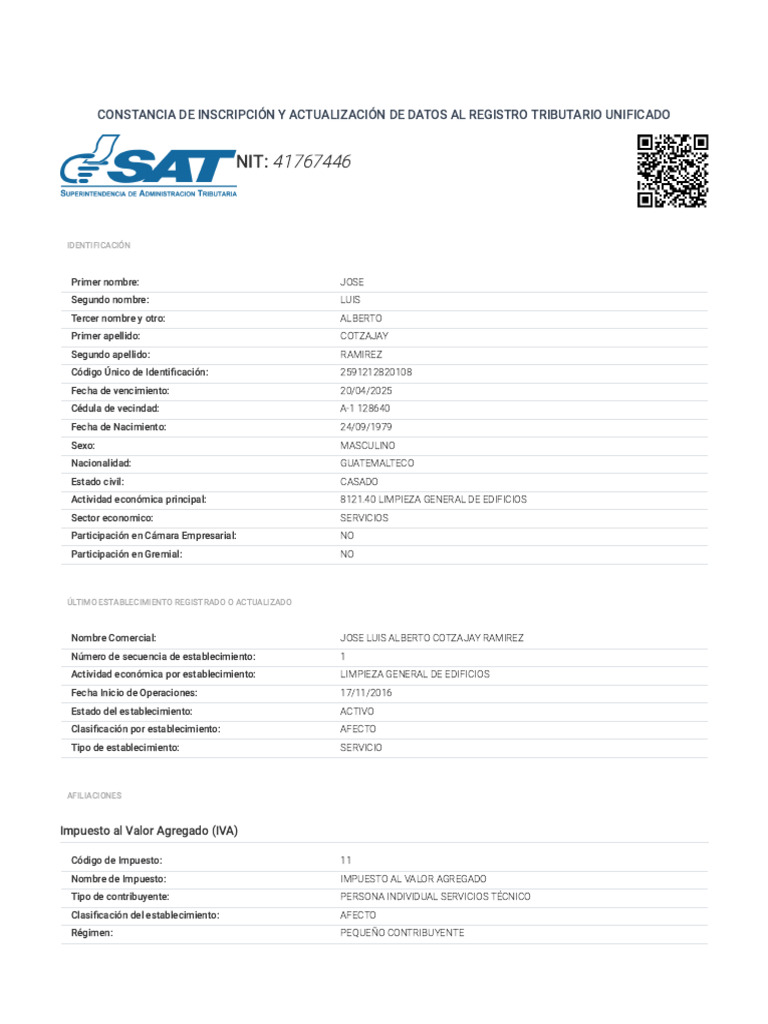Descarga y Uso del RTU en Guatemala | PDF
