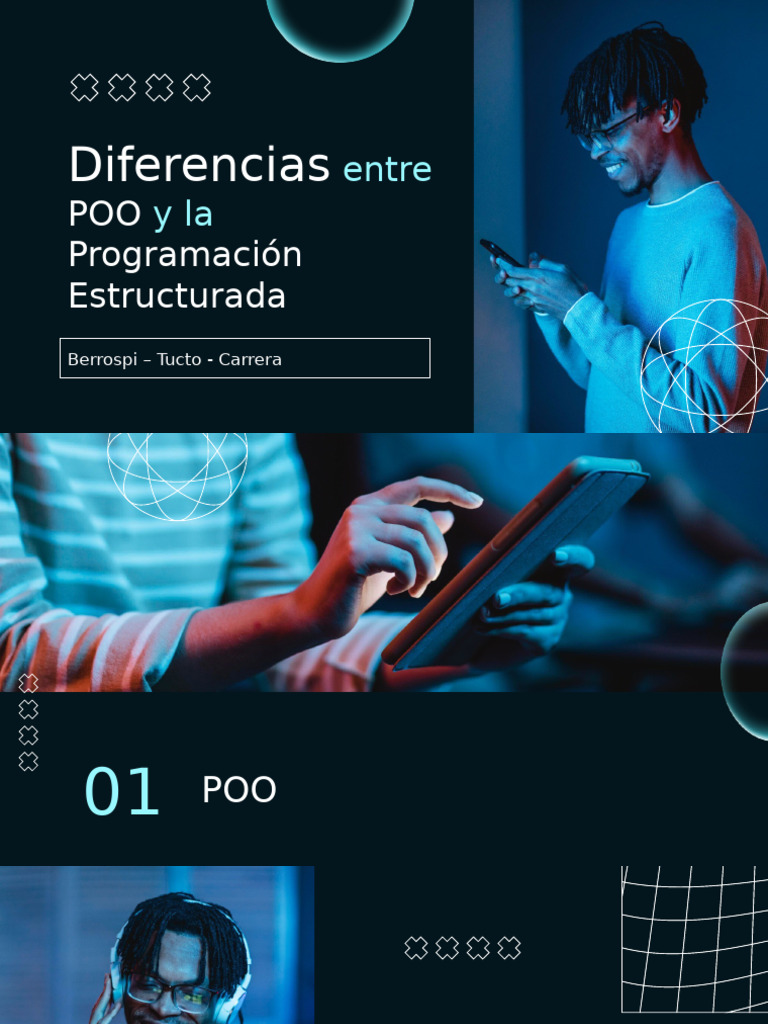 Diferencias entre POO y Programación Estructurada | PDF | Programación ...