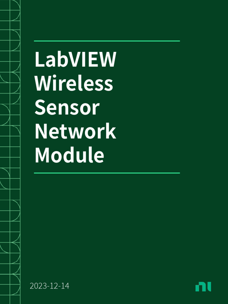 Labview Wireless Sensor Network Module 12-14-2023 | PDF | Wireless Sensor Network | Integer ...