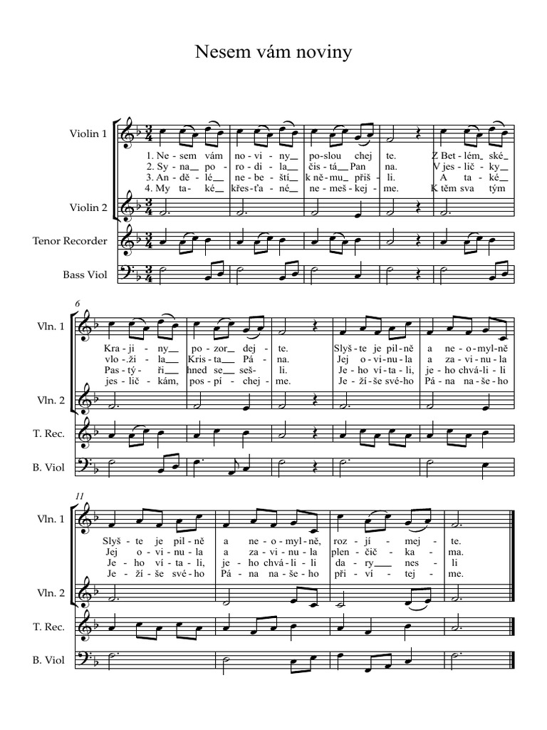 9. Nesem Vám noviny - Nesem vám noviny | PDF