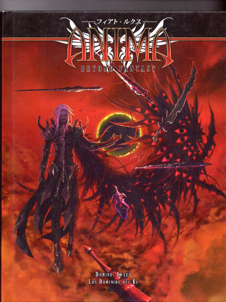 Anima Beyond Fantasy - Dominus Exxet, Los Dominios Del Ki | PDF ...