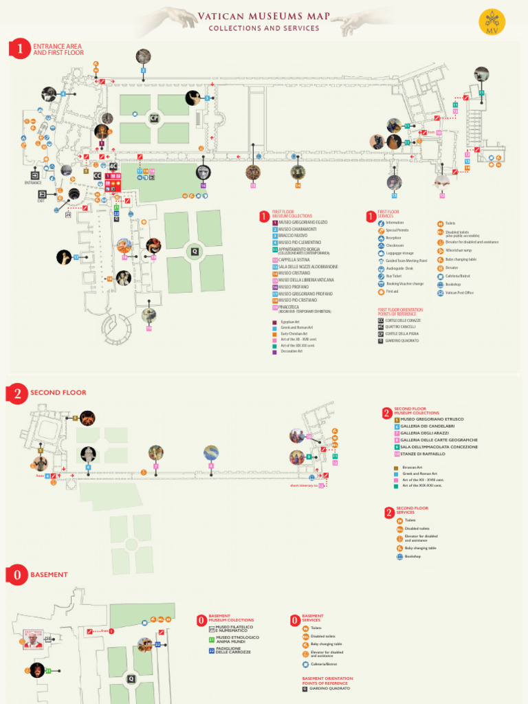 Vatican Museums Floor Guide PDF | PDF