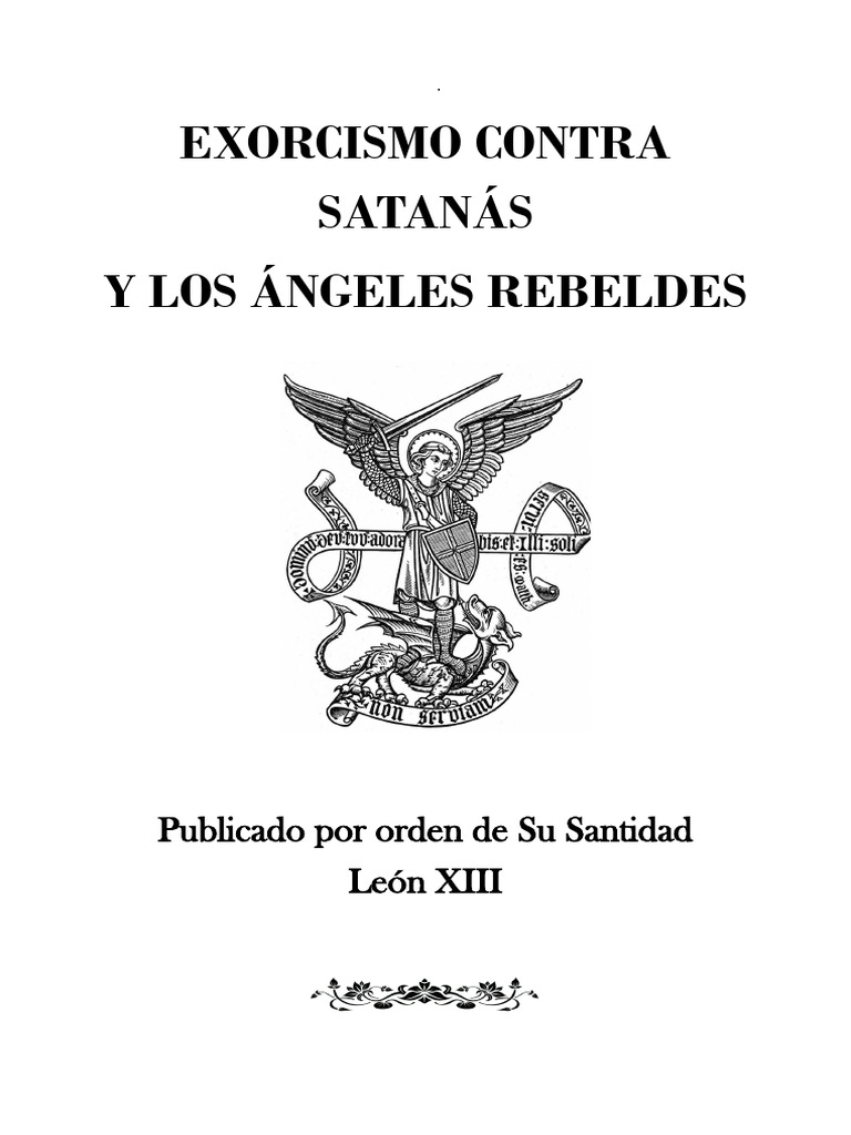 Exorcismo San Miguel Arcangel | PDF | Cristo (título) | María, madre de Jesús
