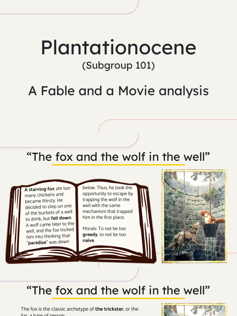 Fable and A Movie Analysis | PDF