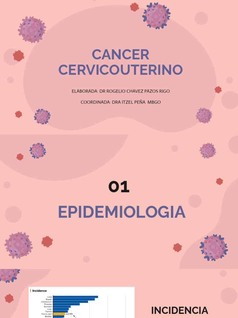 Epidemiología y Riesgos del Cáncer Cervicouterino | PDF | Cáncer de ...