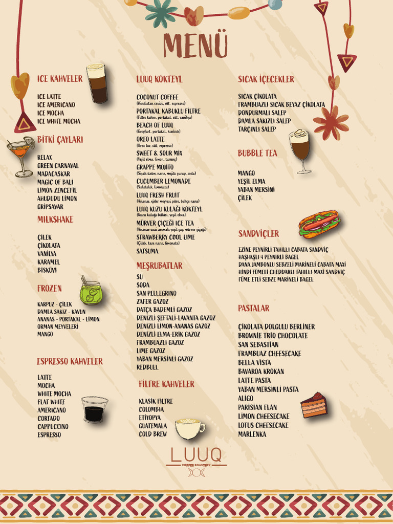 LUUQ-Menu-Fiyatsiz | PDF