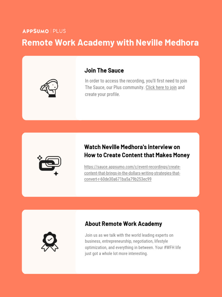 Remote Work Academy | PDF