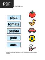 Patito Lee Evaluaciones | PDF
