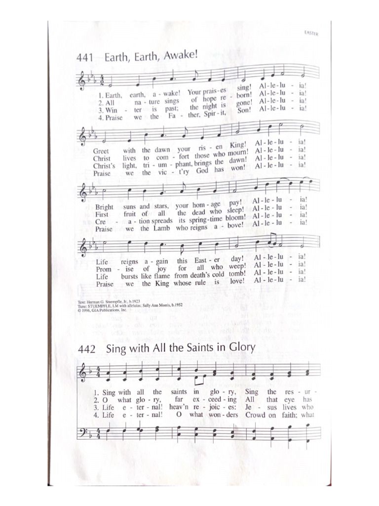 441 Earth, Earth, Awake! | PDF