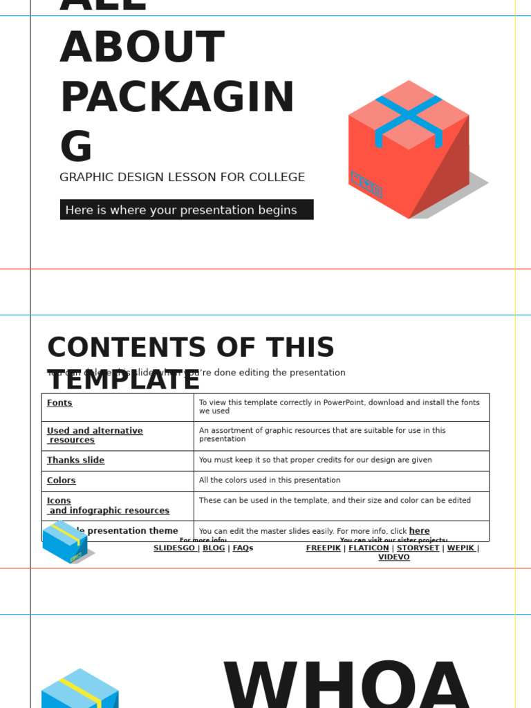 All About Packaging - Graphic Design Lesson for College by Slidesgo ...
