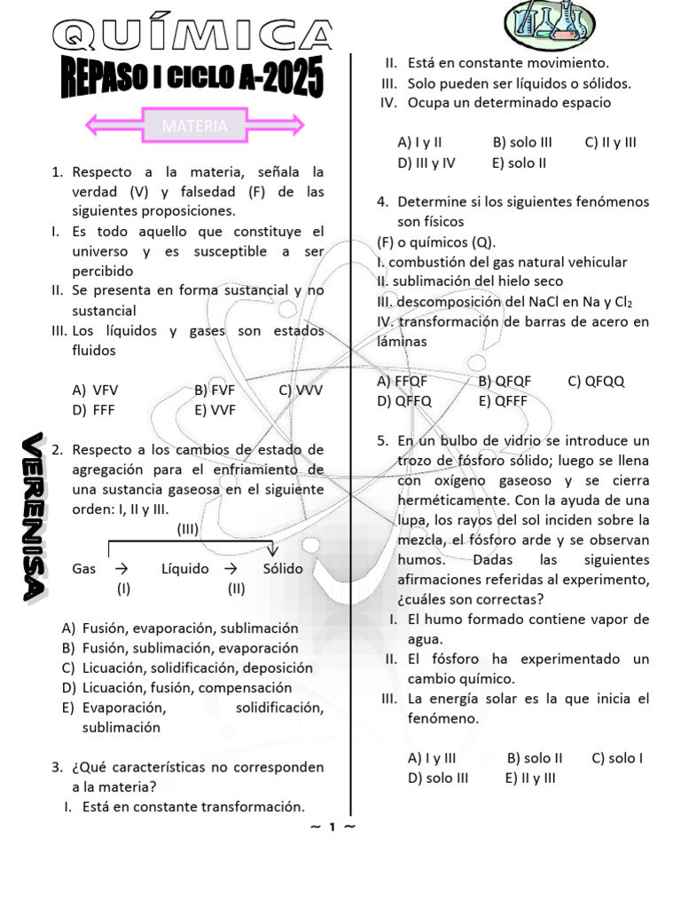 REPASO I MMMM | PDF | Átomos | Isótopo
