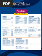 Plan de Estudios - Lic. en Psicología (UBA) | PDF