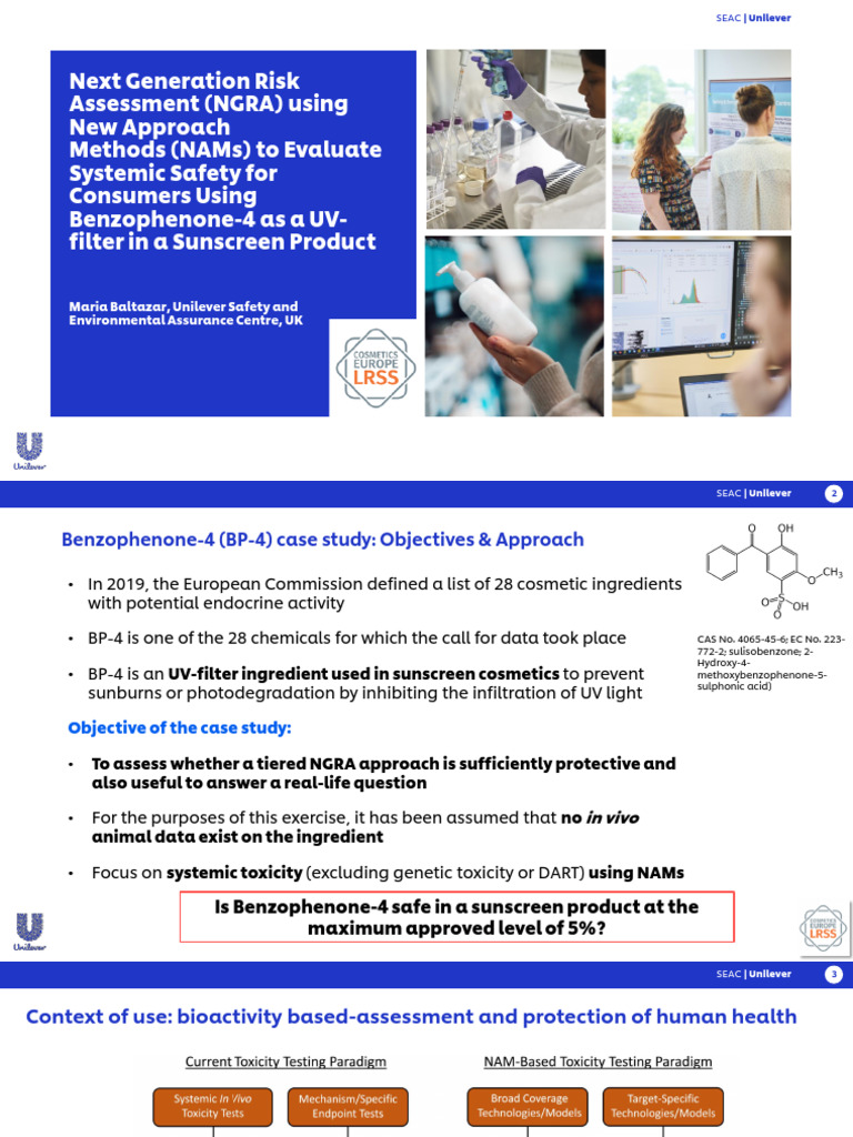 Next Generation Risk Assessment Ngra Using New Approach Methods Nams To ...